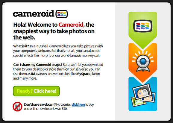 Webカメラでスピーディーに写真ファイルを作成『Cameroid』 | 株式会社クリーム | グラフィック & Webデザイン